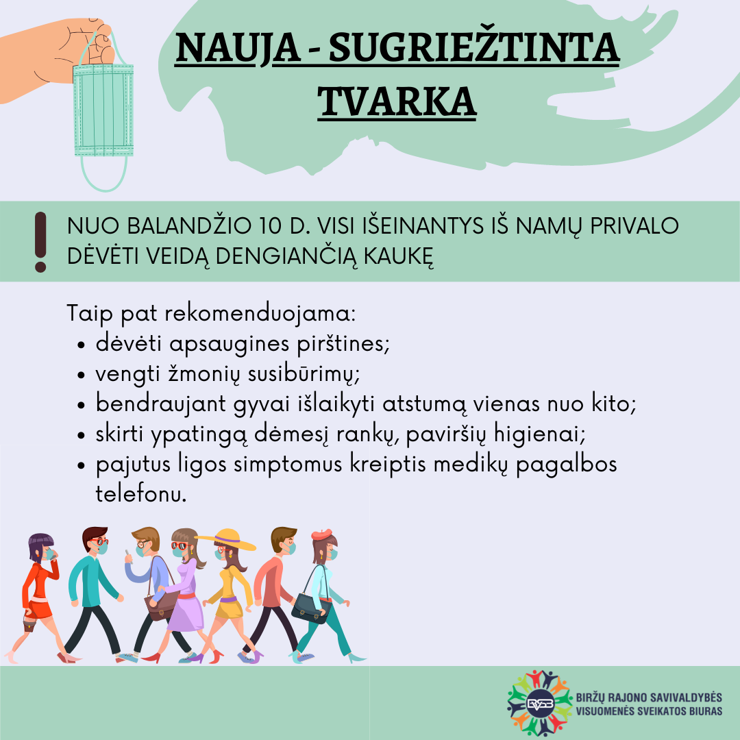 Nauja - sugriežtinta tvarka | birzuvsb.lt